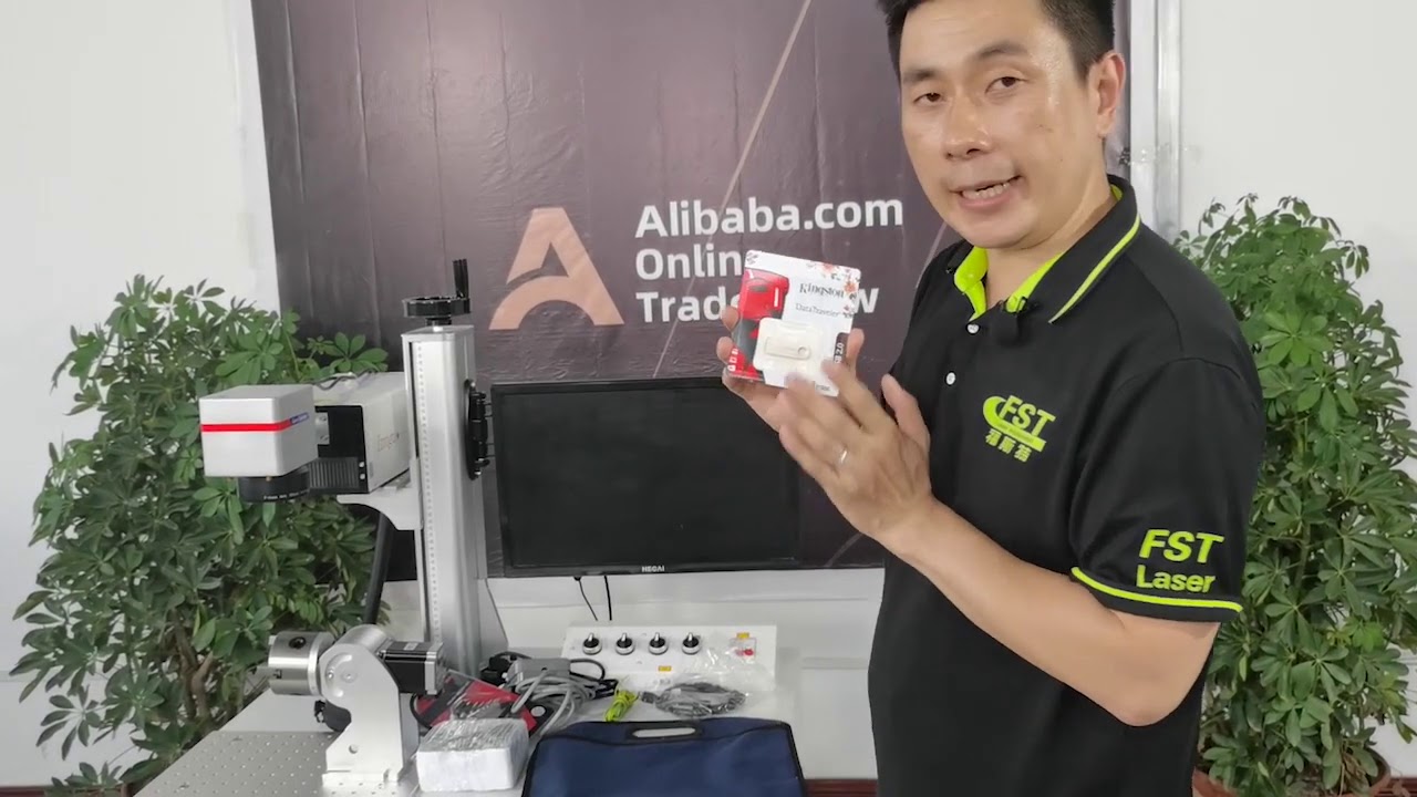 Accessories of FST-UV laser marking machine - YouTube
