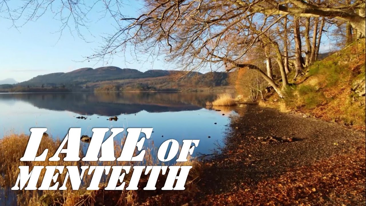 Lake of Menteith : Scotland's only lake from the air - YouTube