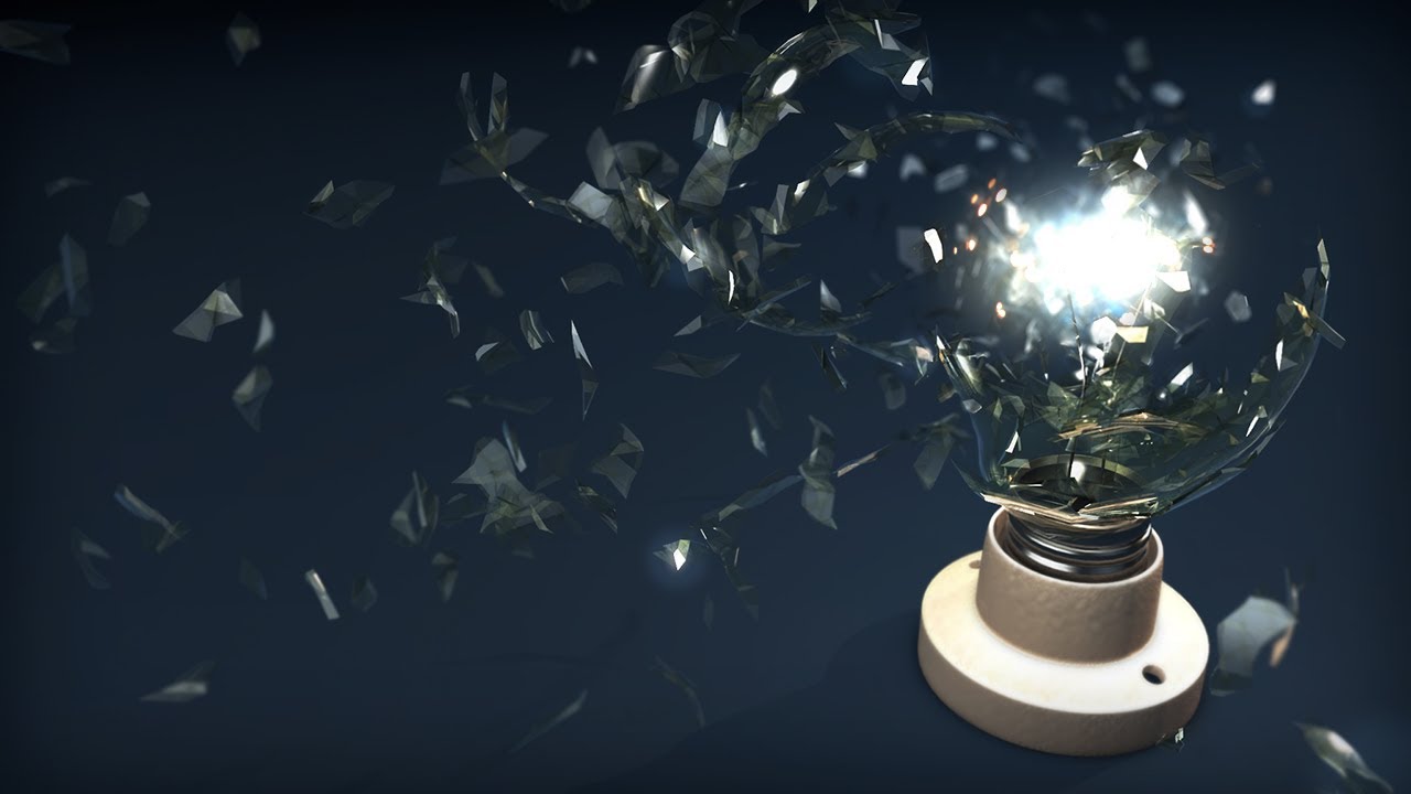 Maya Tutorial Now Available: Simulating a Shattering Light Bulb - YouTube