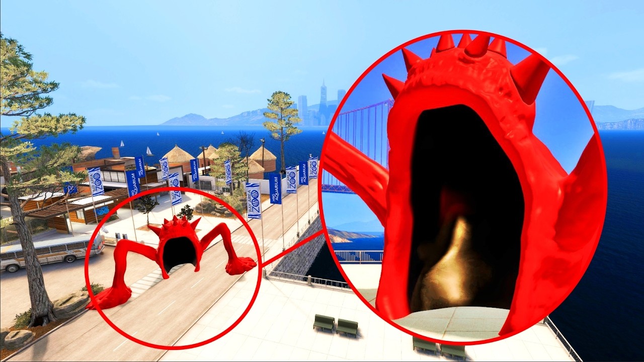 ENCONTRÉ a TODOS los SPRUNKI SEA EATER en el ZOOLOGICO | Garry's Mod ...