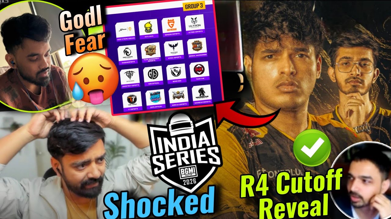Godl Bgis Cutoff Reveal😳🚨 • Godl Fear In Bgis R4 Lobby 🥵💛 ~ Mazy ...
