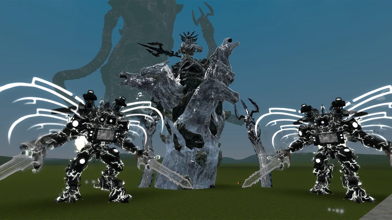 NEW ALL TRI-TITAN CONVERSION! SKIBIDI TOILET In Garrys Mod! - YouTube