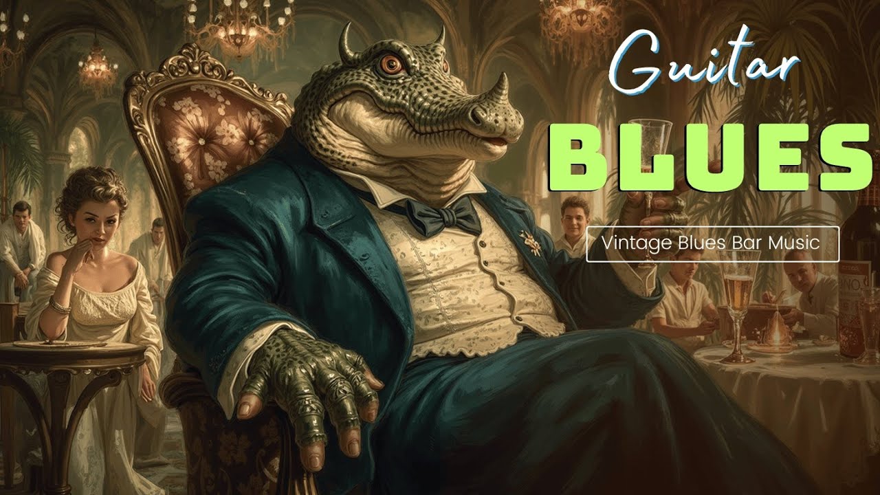 Dapper Gator's Lounge Blues ~ Smooth Vintage Acoustic Guitar for ...