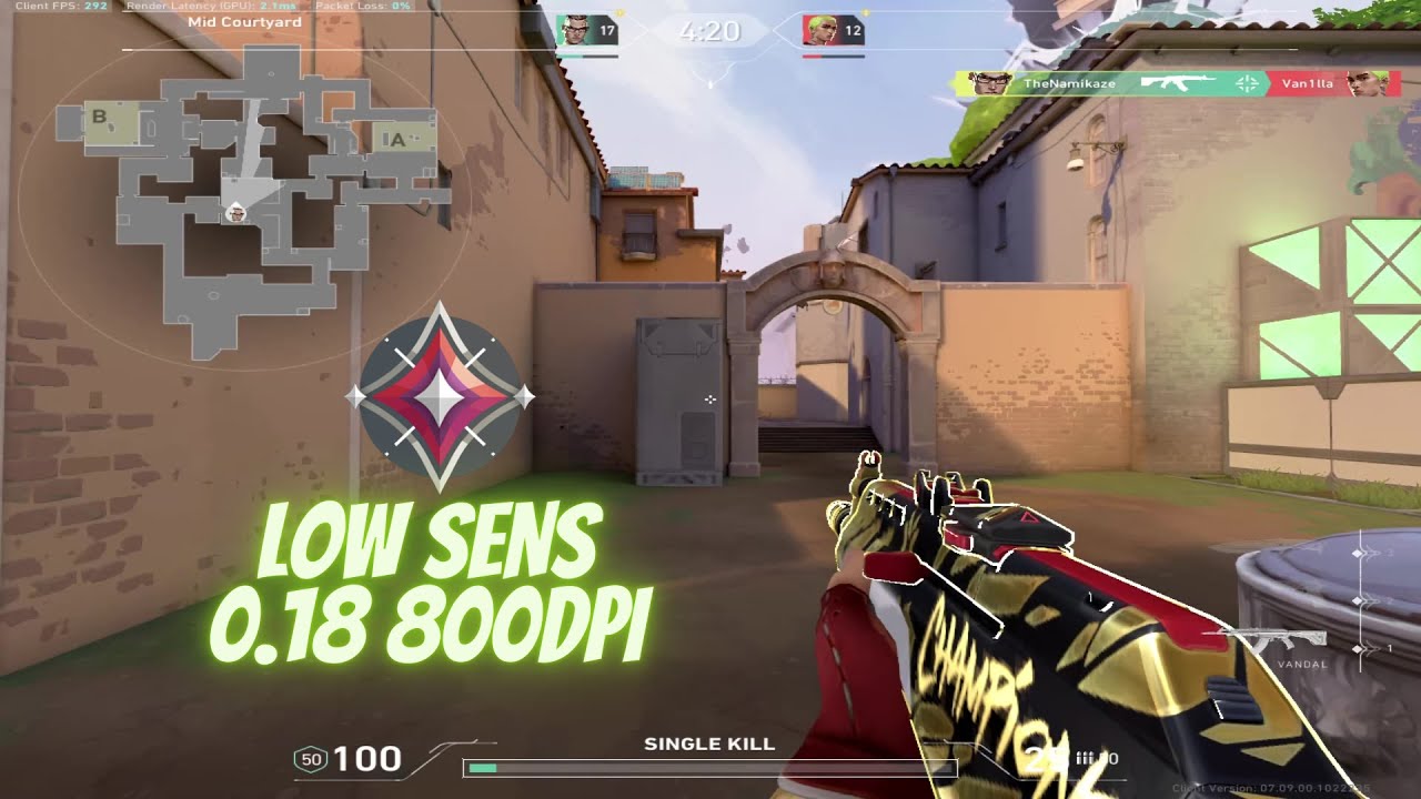 This is how your aim if you Master low sens - YouTube