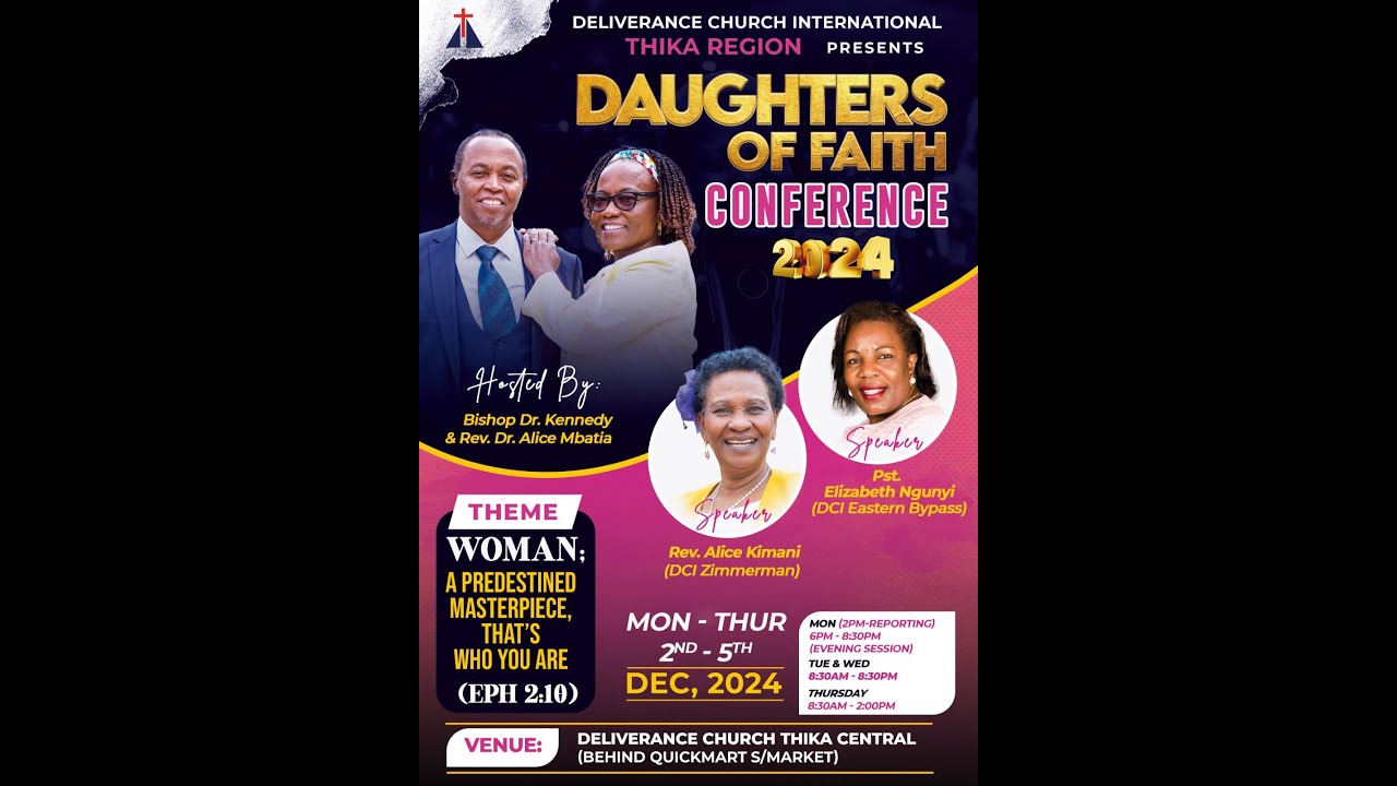 A PREDESTINED MASTERPIECE - REV. ALICE MWANGI || DOF CONFERENCE ...