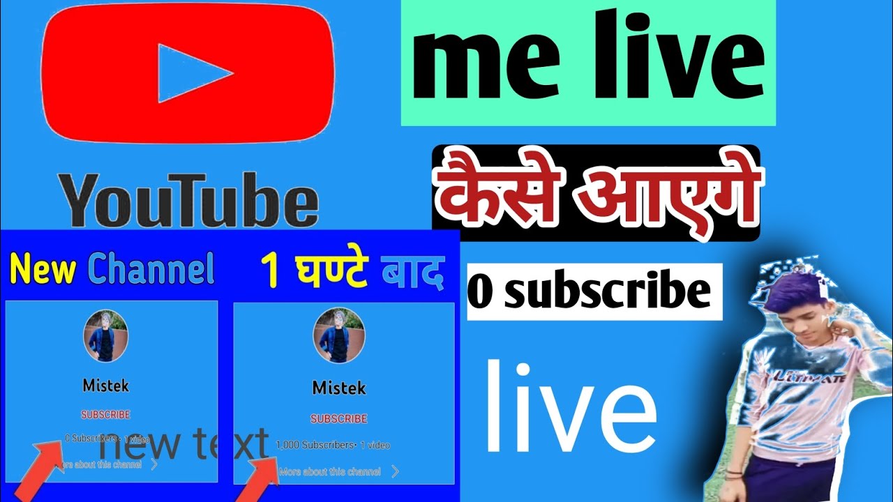 YouTube Par Live Kaise Aaye | How To Go Live Stream On YouTube ...