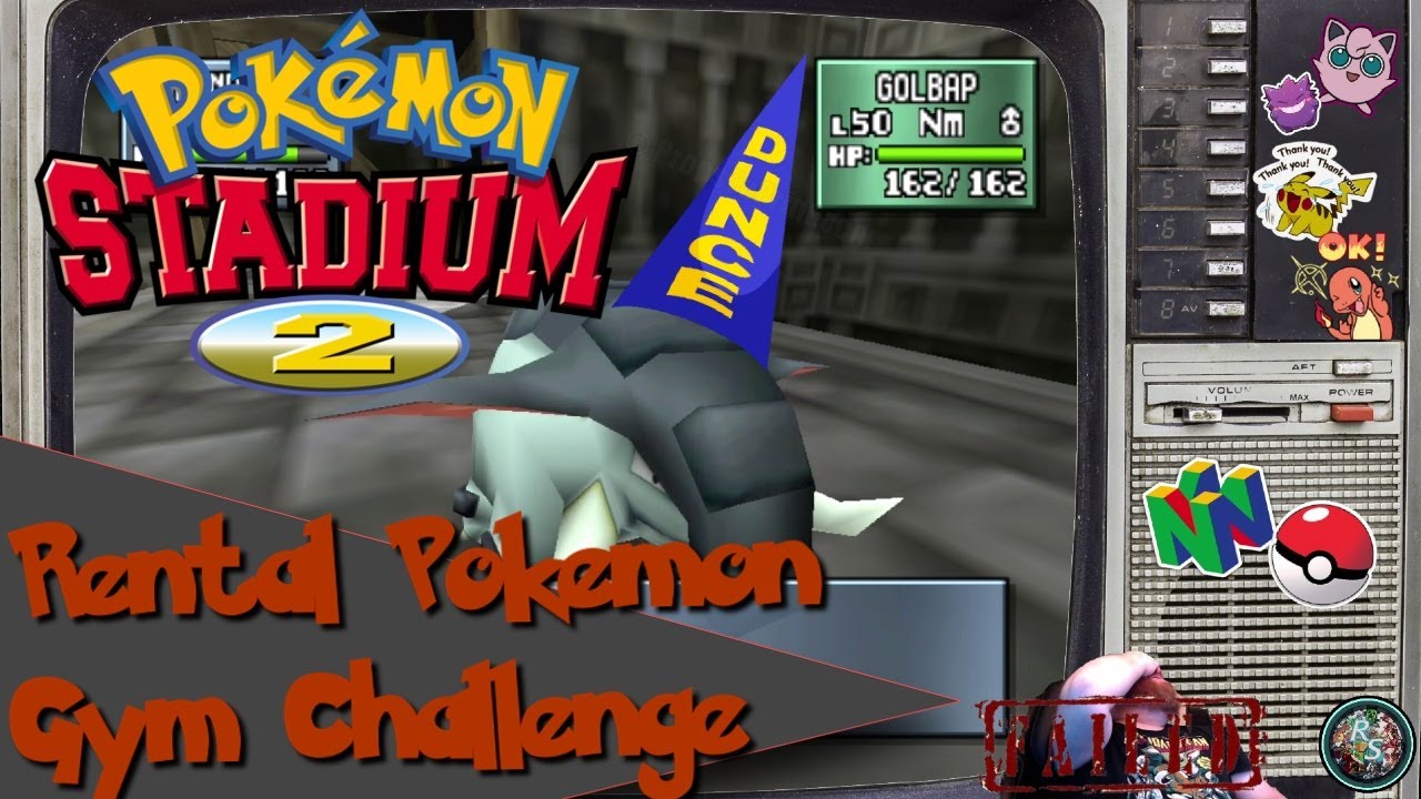 Pokémon Stadium 2 | Rental Gym Challenge Attempt | I failed LOL - YouTube
