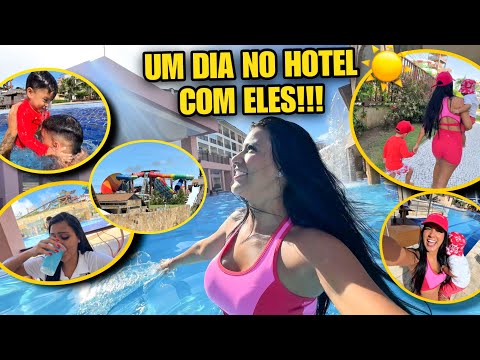 UM DIA COM ELES NO HOTEL EM FORTALEZA!!  *JAQUE DE VERÃO* 😱🌴☀️😎