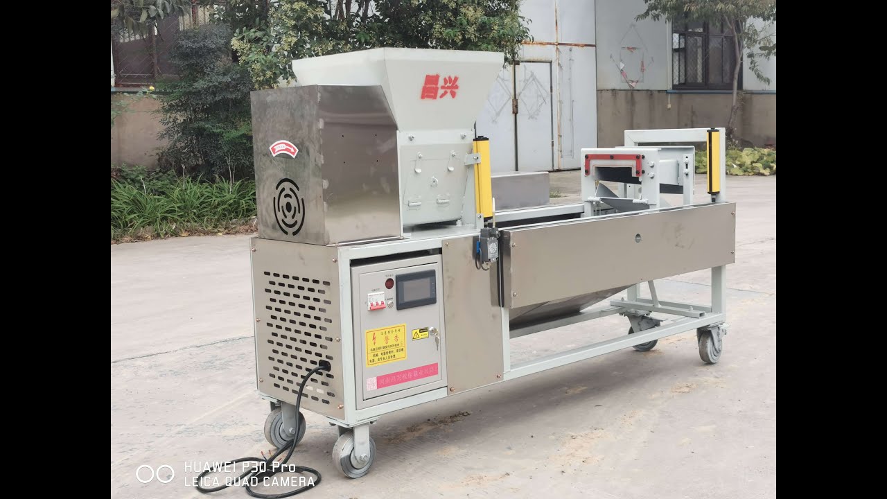 High-Speed Mushroom Bag Machine - YouTube