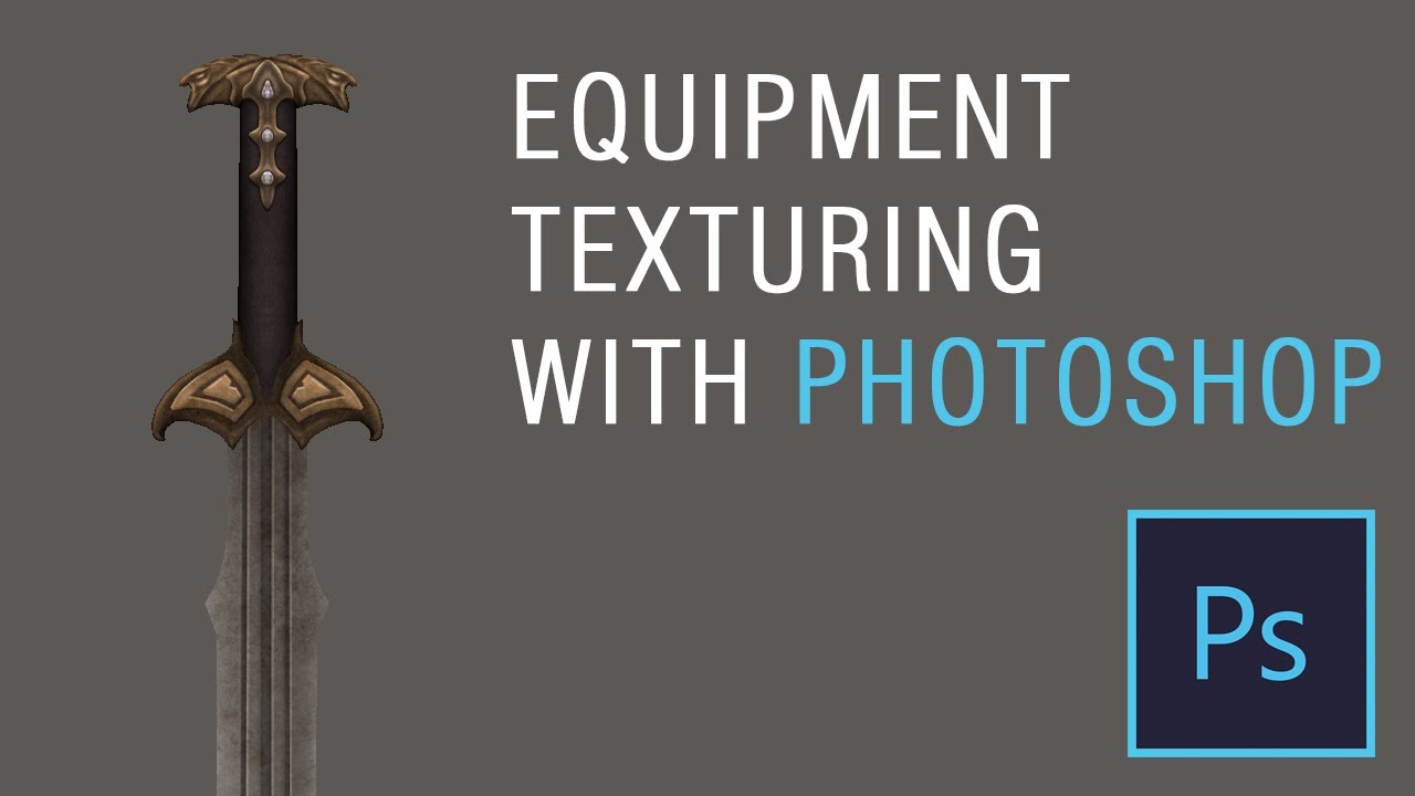 Making Bard pt.16 - Equipment Texturing with Photoshop - YouTube