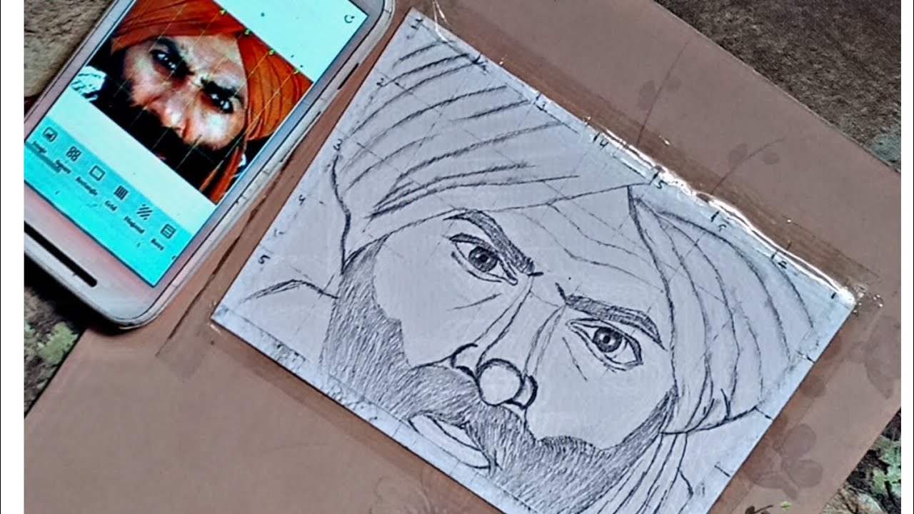 Gadar 2,, sunny pazi drawing 🔥🔥//sunny Deol drawing in easy steps for ...
