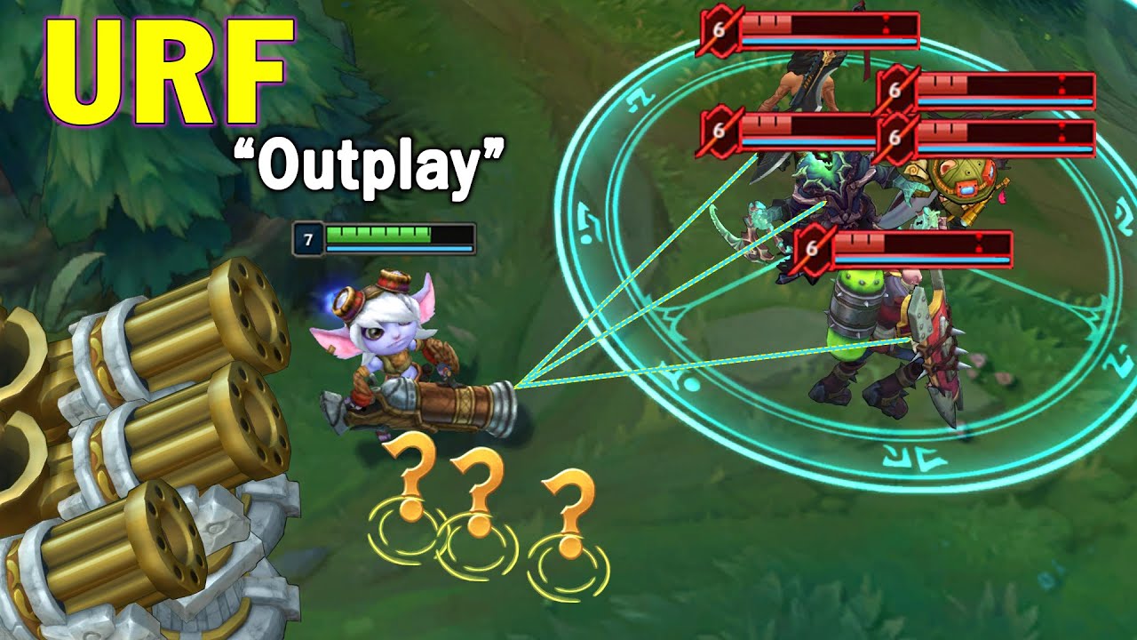 URF Best Outplays... - YouTube