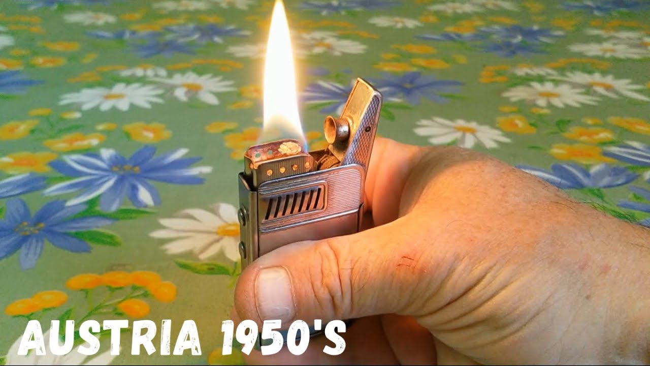 Old vintage IMCO 6300 PERPLEX petrol pocket lighter Старая бензиновая ...