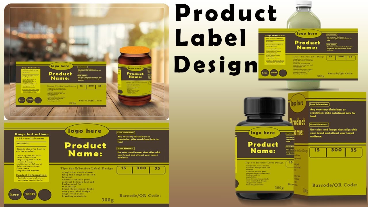 Product label design / Product Label Images / Product Label Design ...