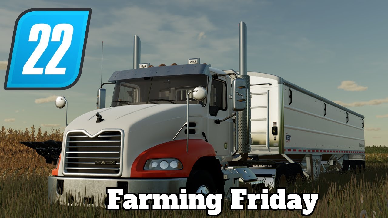 Farming Friday! (Farming Simulator 22 l PC) - YouTube