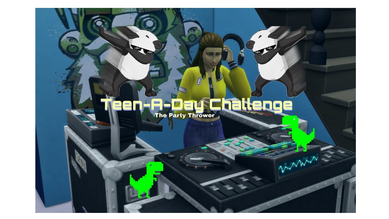 Teen-A-Day Challenge: Party Thrower🥳 - YouTube