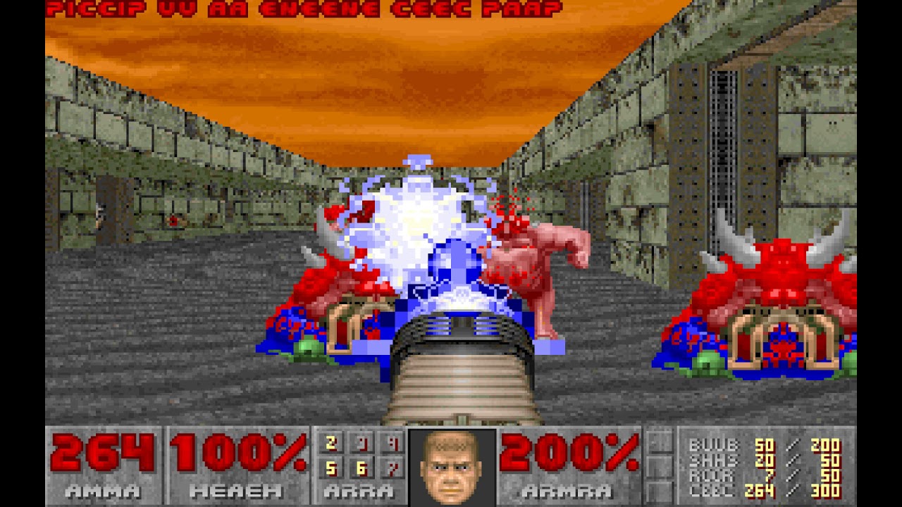 Ultimate DooD (Doom Mod) E5M1: HeeH GaG = Hell Gate (100%) - YouTube
