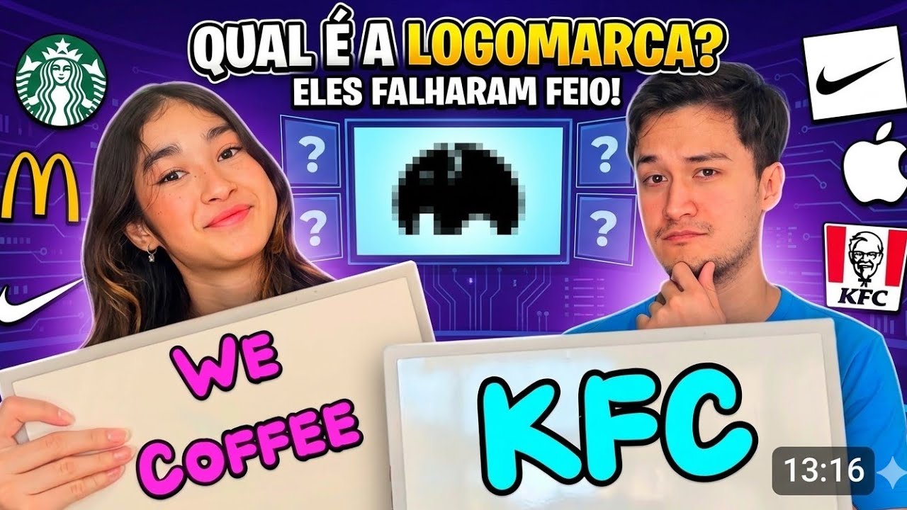 DESAFIO LOGOMARCA: EDIÇÃO COMIDA, RESTAURANTES E MUITO MAIS! - YouTube