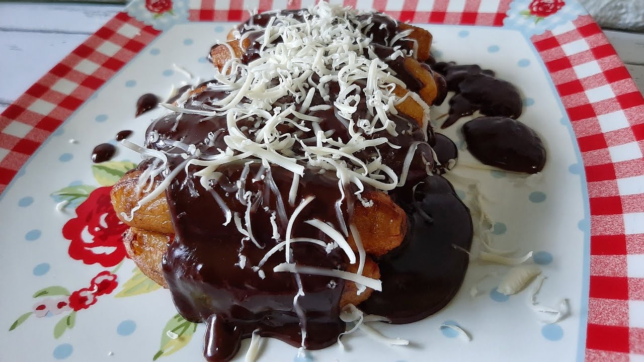 PISANG + MILO JADI CEMILAN SUPER ENAK - YouTube