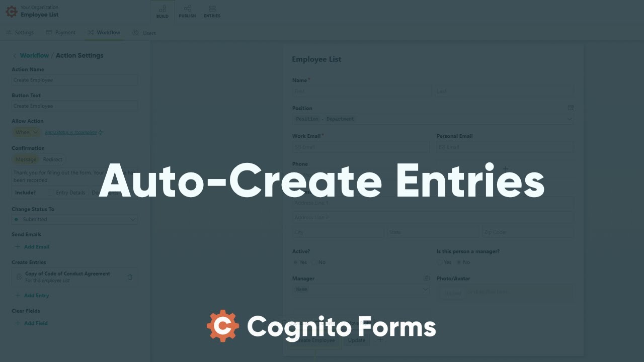 Auto-Create Entries - YouTube