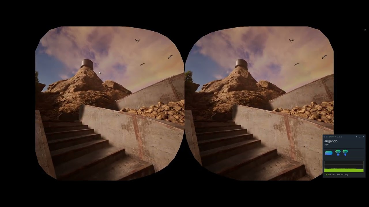 Test VR | 4K | 30 Fps en monitor | 60 Fps en visor VR Quest 2 - YouTube