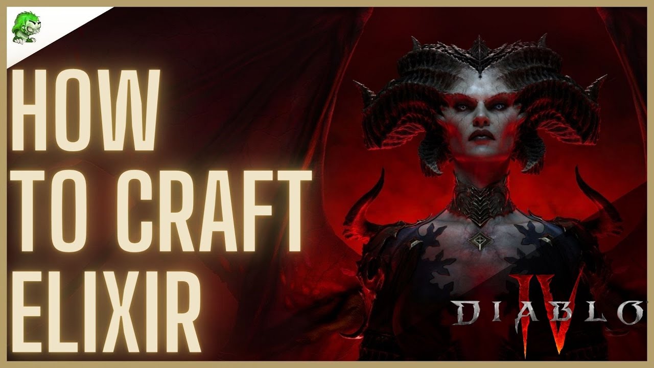 Diablo 4 How to Craft Elixir - YouTube