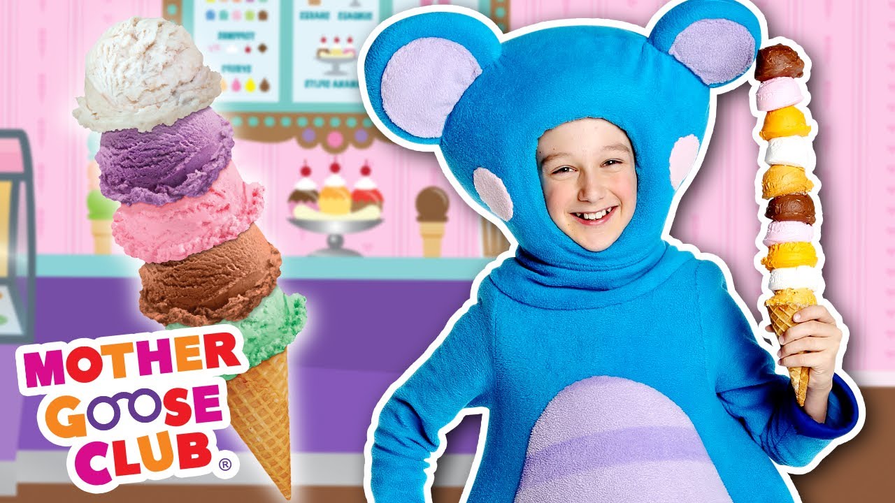 Ice Cream Song + More | Mother Goose Club Nursery Rhymes - YouTube