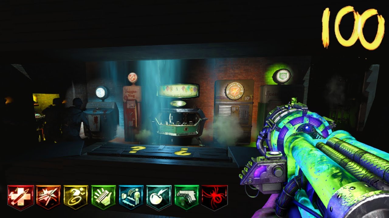 ZOMBIES TWO WINDOW CHALLENGE BEHIND A BAR | BLACK OPS 3 CUSTOM ZOMBIES - YouTube