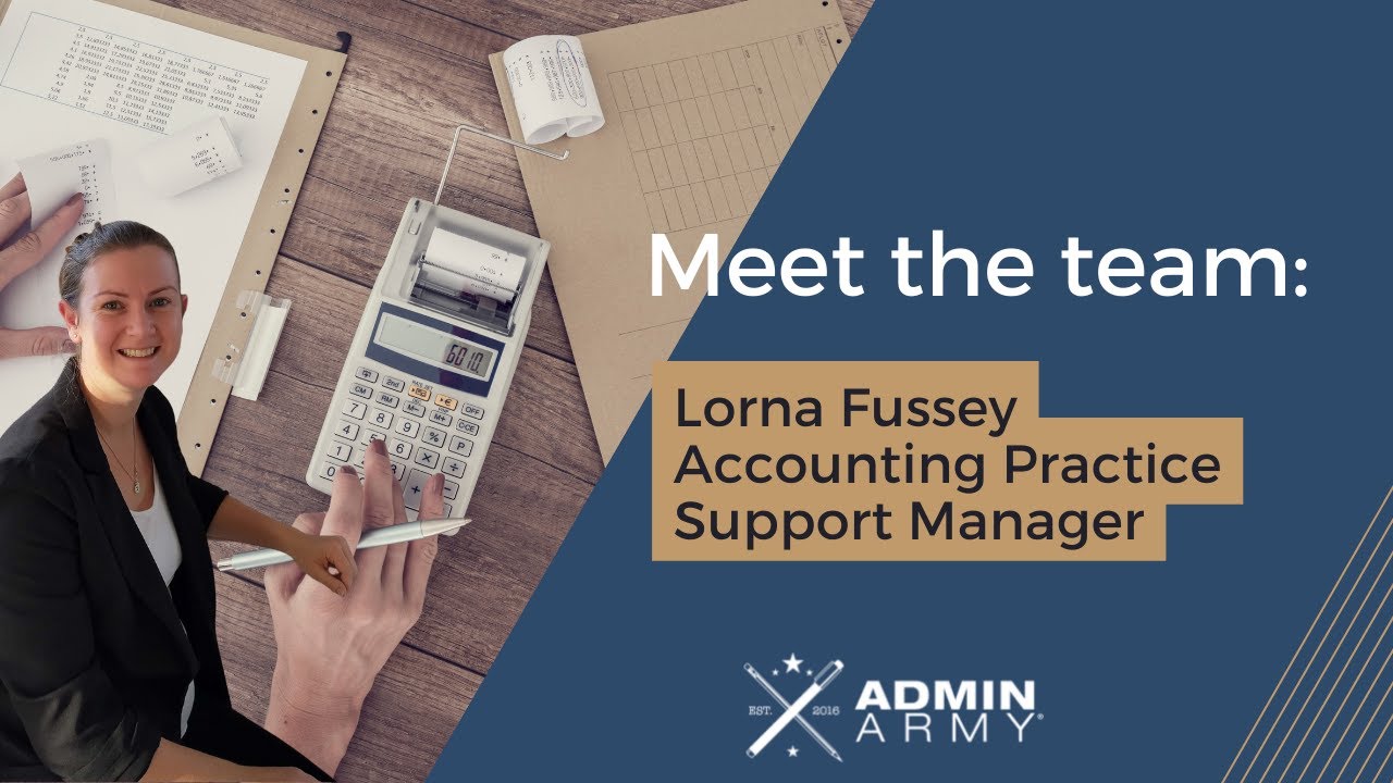Meet the Admin Army team: Lorna, Accounting Practice Support Manager ...