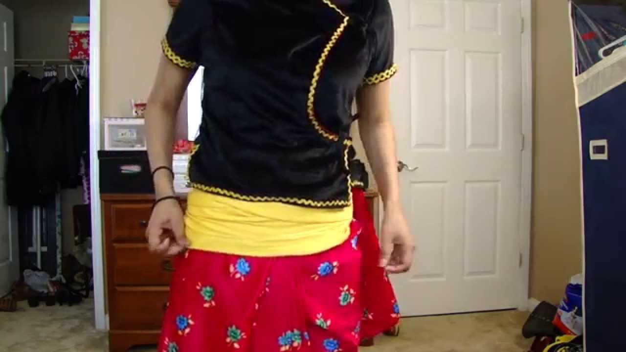 Tutorial - How to Wear a Fariya - YouTube