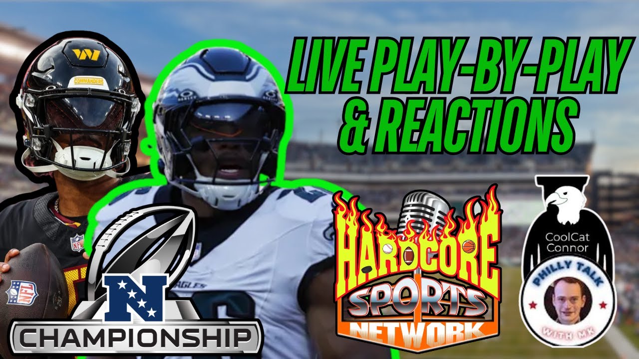 NFC Championship Game: Philadelphia Eagles Vs. Washington Commanders ...
