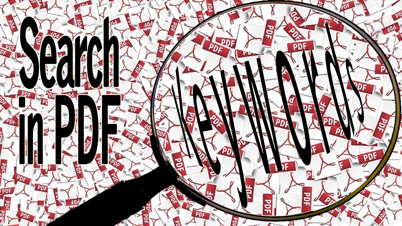 Can You Find It How To Search Keywords In PDF Documents YouTube Can You Find It How To Search Keywords In PDF Documents YouTube