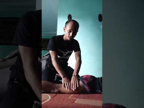 Massage Olahraga Bagian Punggung, Paha Belakang, Bahu & Lengan, Betis & Telapak kaki