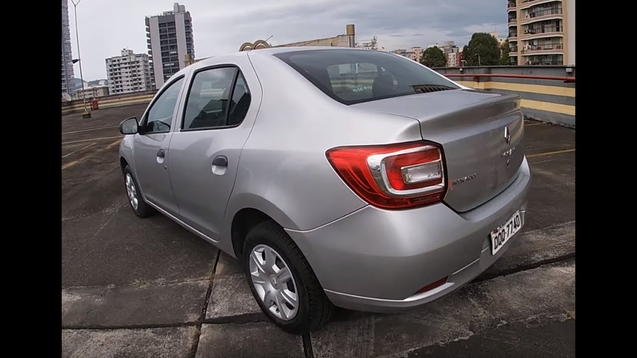 2019 RENAULT LOGAN AUTHENTIQUE 1.0 12V 3 CILINDROS - DETALHES - YouTube