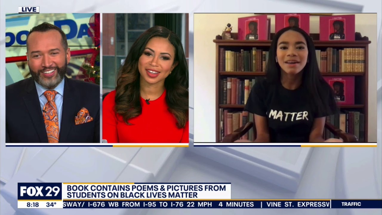 I Matter - Poetry Contest on Why Black Lives Matter - Fox Segment - YouTube