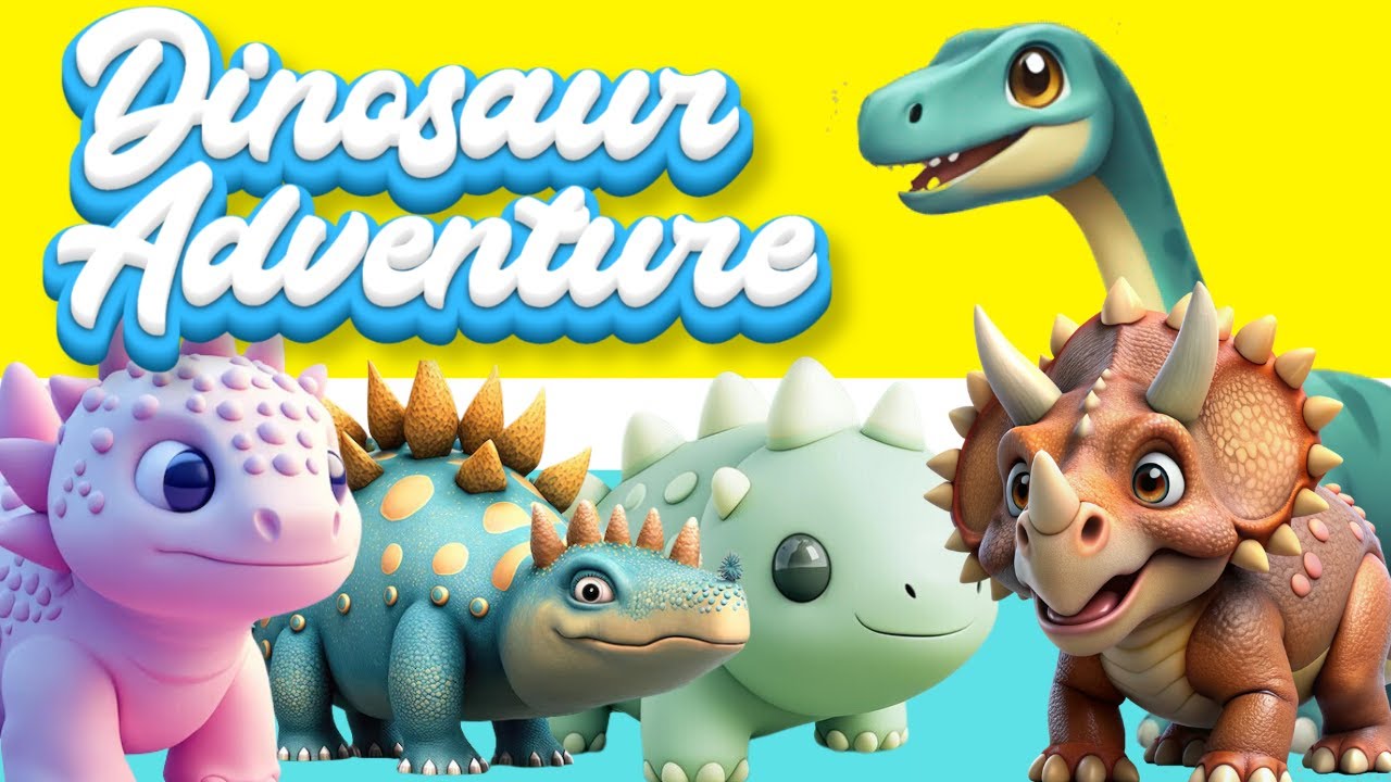 Dinosaur Adventure for Kids | Fun and Educational Dino Journey! @kidszonelearnwithfun615 - YouTube