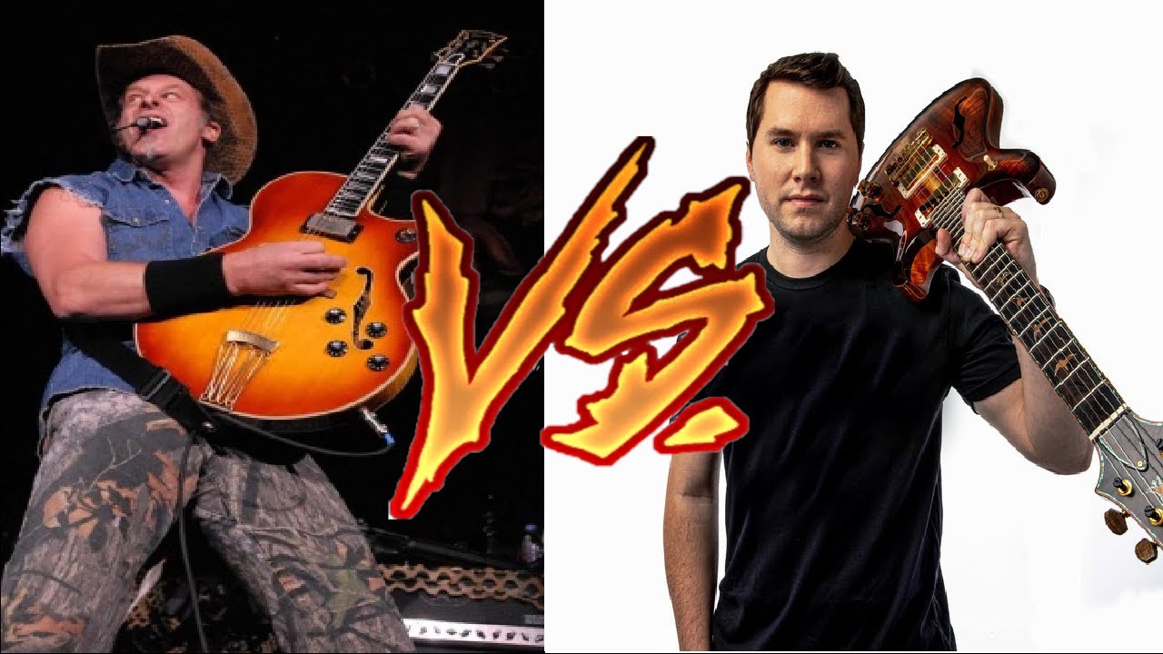 Music Is Win - Tyler Larson VS Ted Nugent Guitar Challenge - YouTube