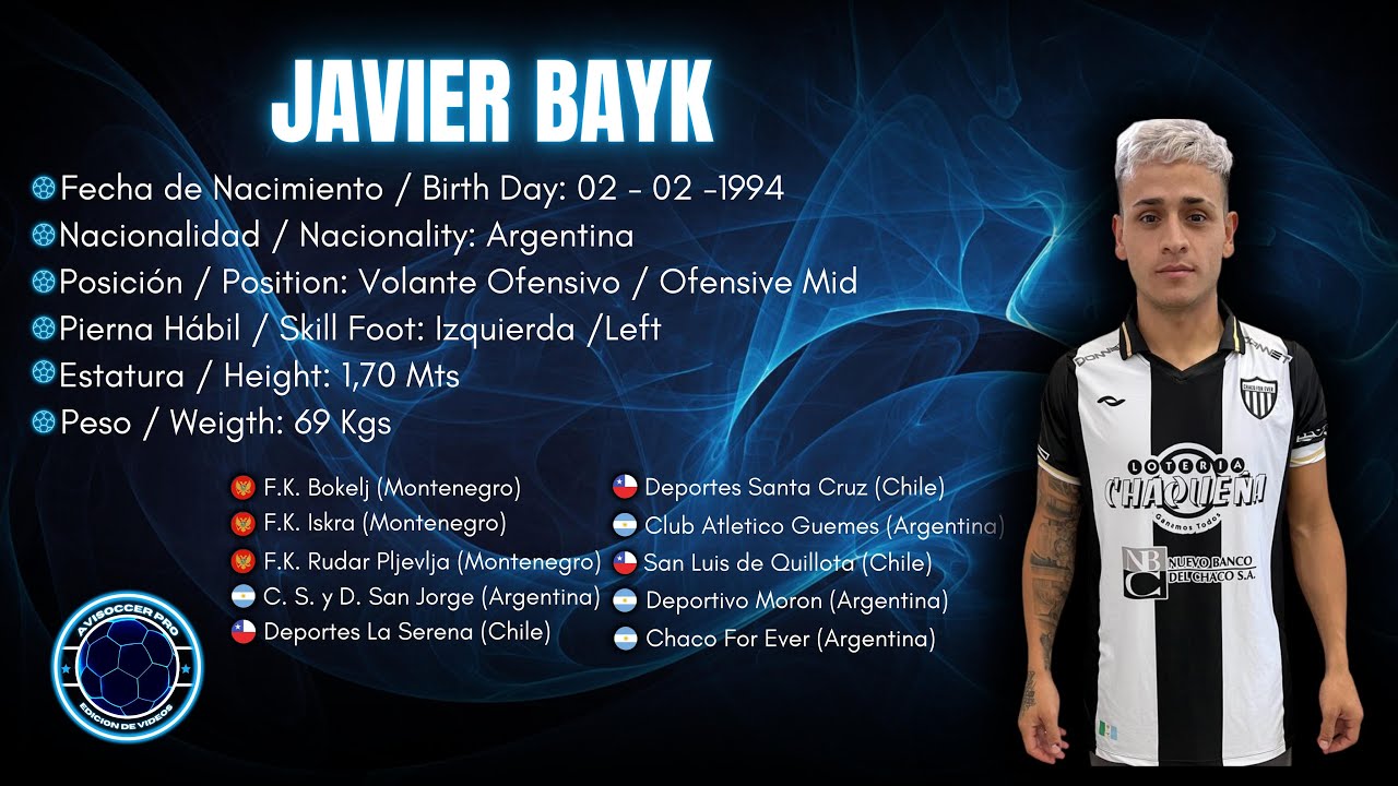 Javier Bayk #10 // Volante Ofensivo - Ofensive Mid // 2023 - YouTube