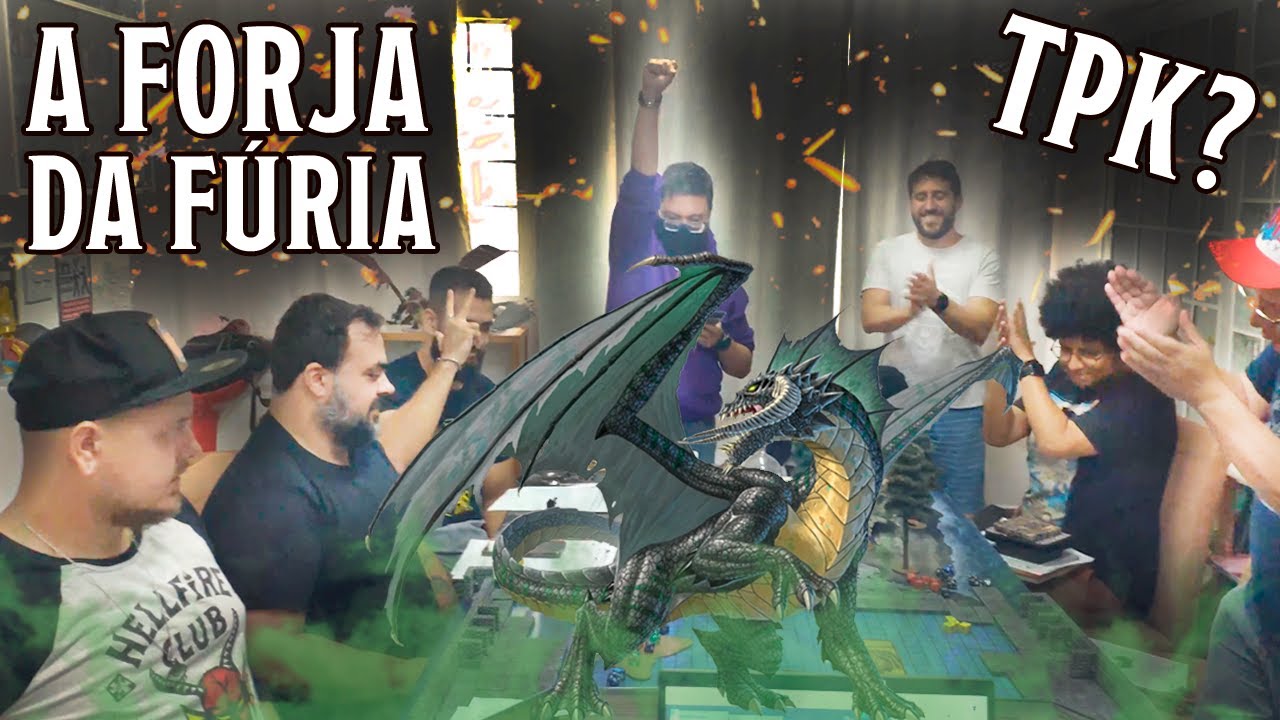 COMBATE FINAL ÉPICO - O DRAGÃO VENCEU? A FORJA DA FÚRIA - D&D 5e - OLHA ...
