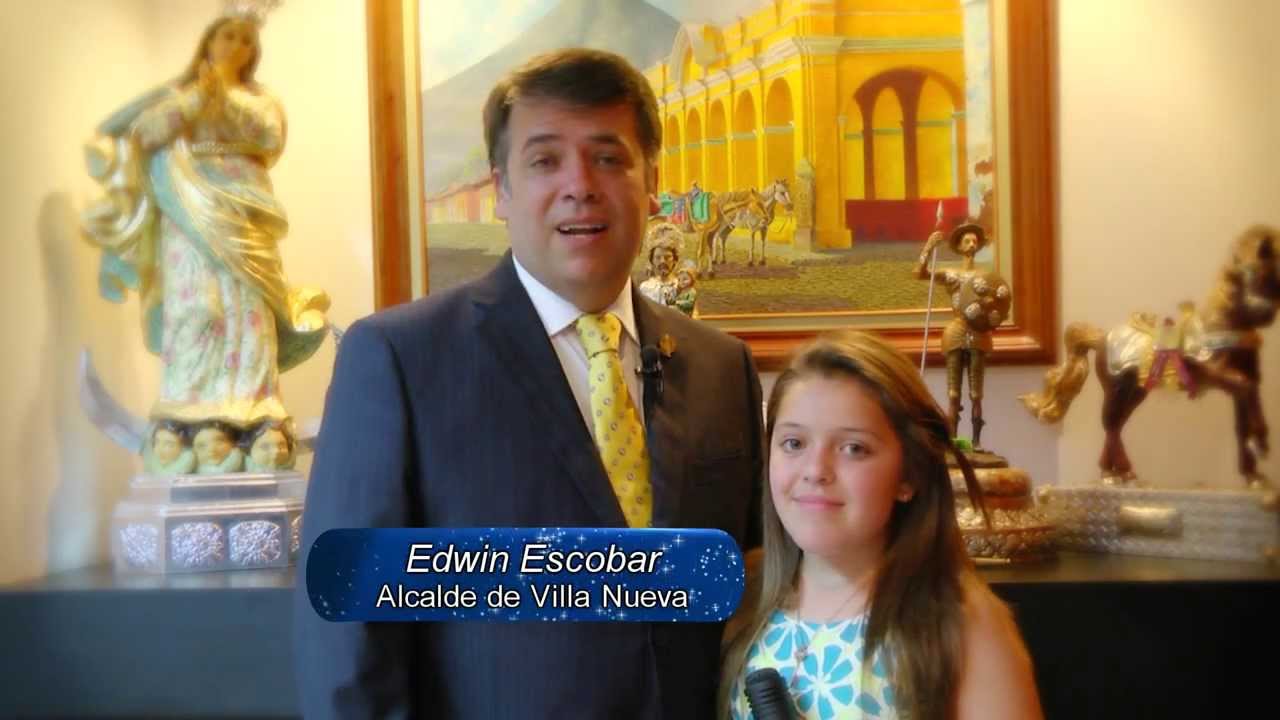 Saludo del alcalde Edwin Escobar - YouTube
