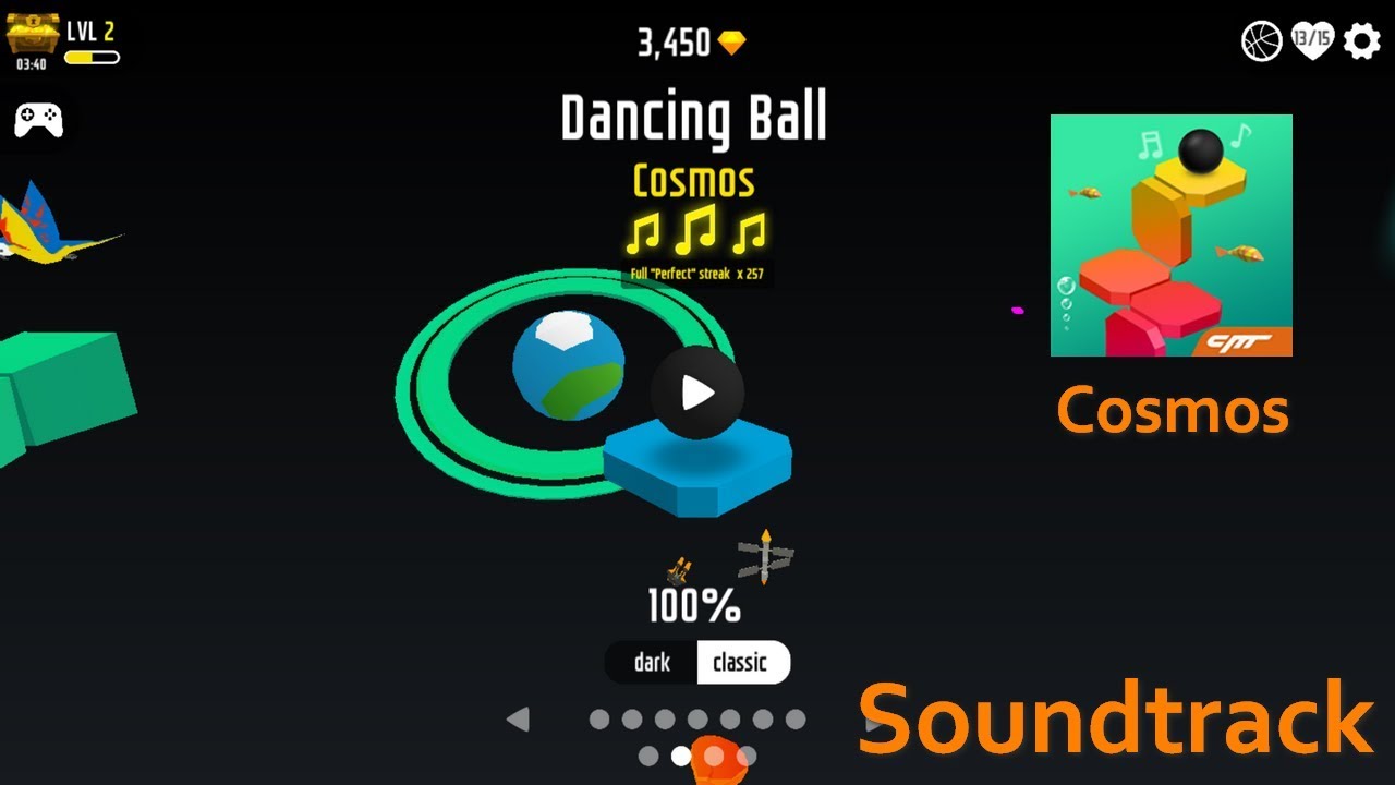 Dancing Ball - Cosmos Soundtrack - YouTube