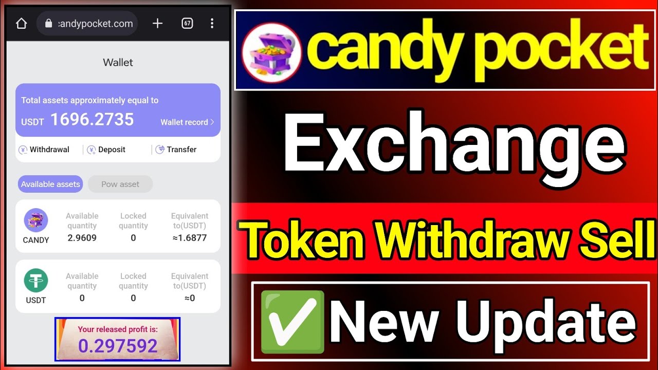 candy pocket Token Sell🥰candy pocket withdrawal । candy pocket kyc ...
