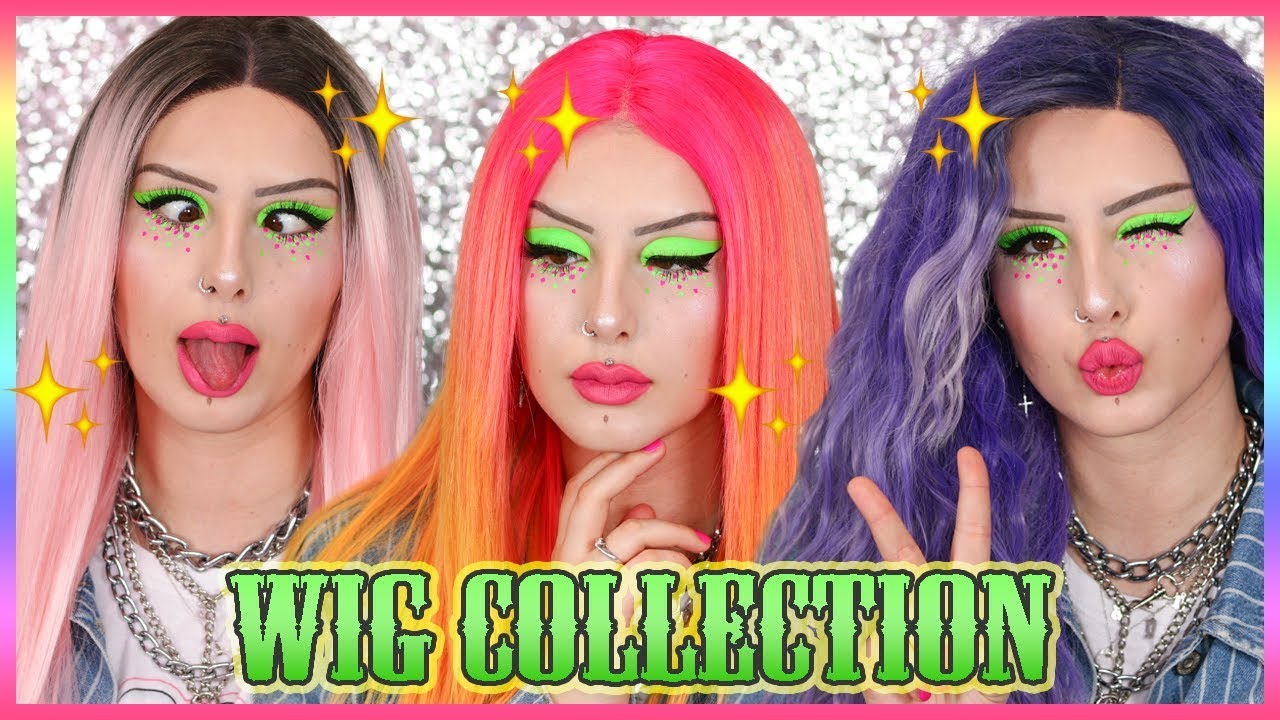 MY WIG COLLECTION | Toutes mes Perruques Lace Front 💁🏼 - YouTube