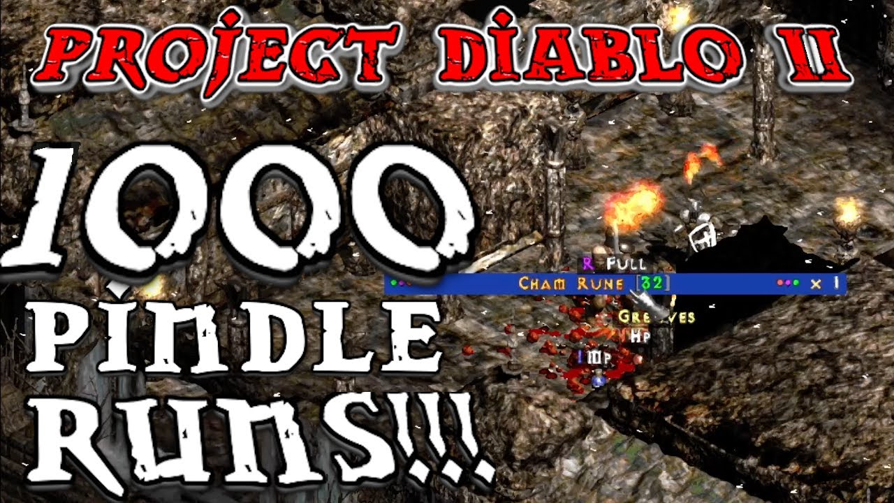 Project Diablo 2: 1,000 Pindle Runs!!! - YouTube