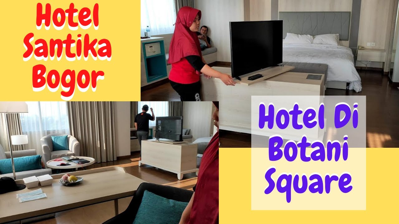 Hotel Santika Bogor - Hotel di Dalam Mall Botani Square Bogor - YouTube
