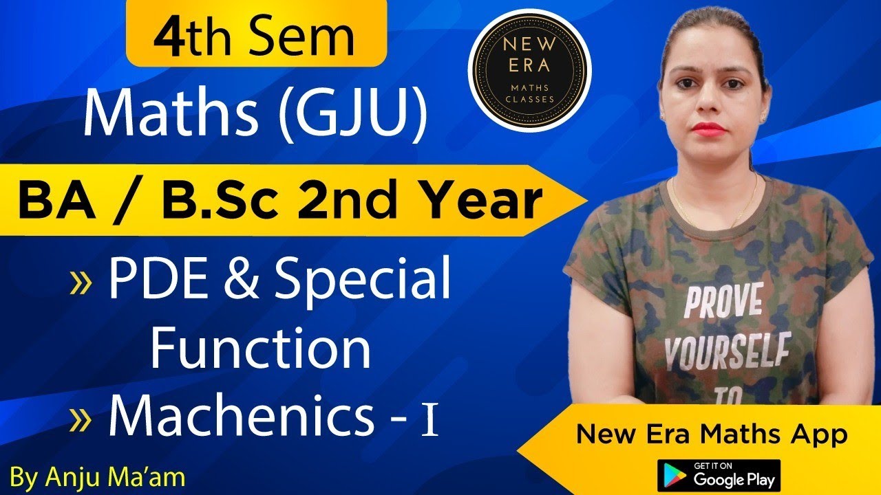 GJU 4th Sem Mathematics | Complete Syllabus of 4th Sem | New Era Maths Classes - YouTube