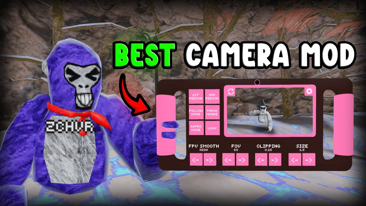 I Bought The BEST Camera Mod In Gorilla Tag... | Sakuraa's Camera Mod ...