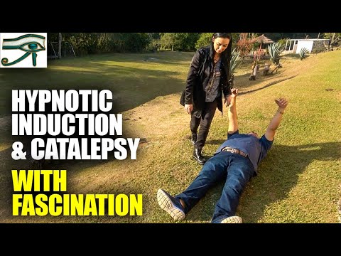 Hypnotic fascination therapy / Non-verbal hypnosis with catalepsy - YouTube
