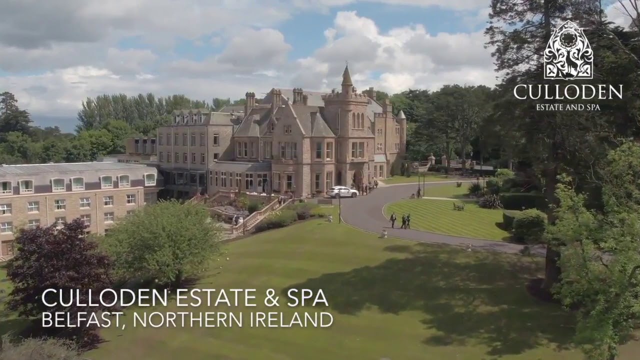 The Culloden Estate & Spa | Belfast | Drone Footage - YouTube