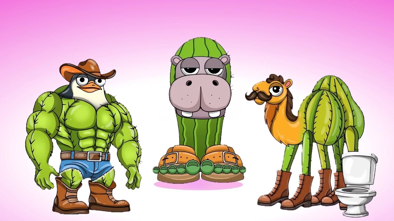 Sprunki OC 🌵🔥 The Wild Cactus Crew 😎 - YouTube